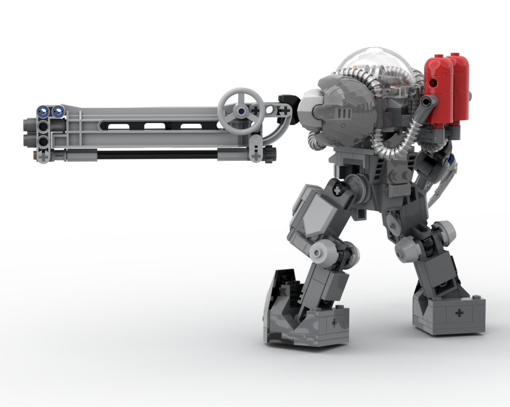 LEGO MOC Underwater Robot Clarence by SparrowLegs | Rebrickable - Build ...