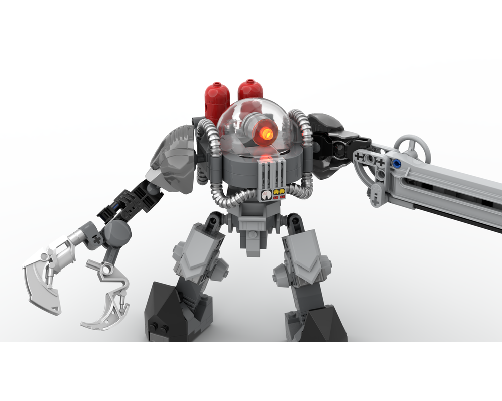 LEGO MOC Underwater Robot Clarence by SparrowLegs | Rebrickable - Build ...