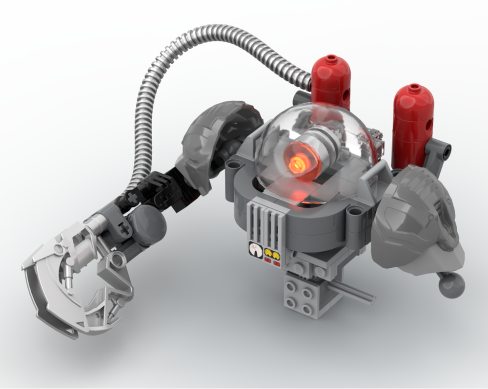Lego Moc Underwater Robot Clarence By Sparrowlegs Rebrickable Build