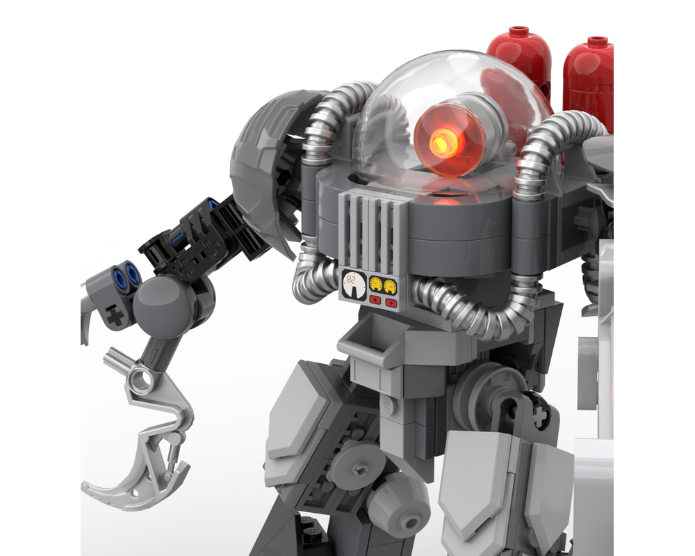 Lego Moc Underwater Robot Clarence By Sparrowlegs Rebrickable Build