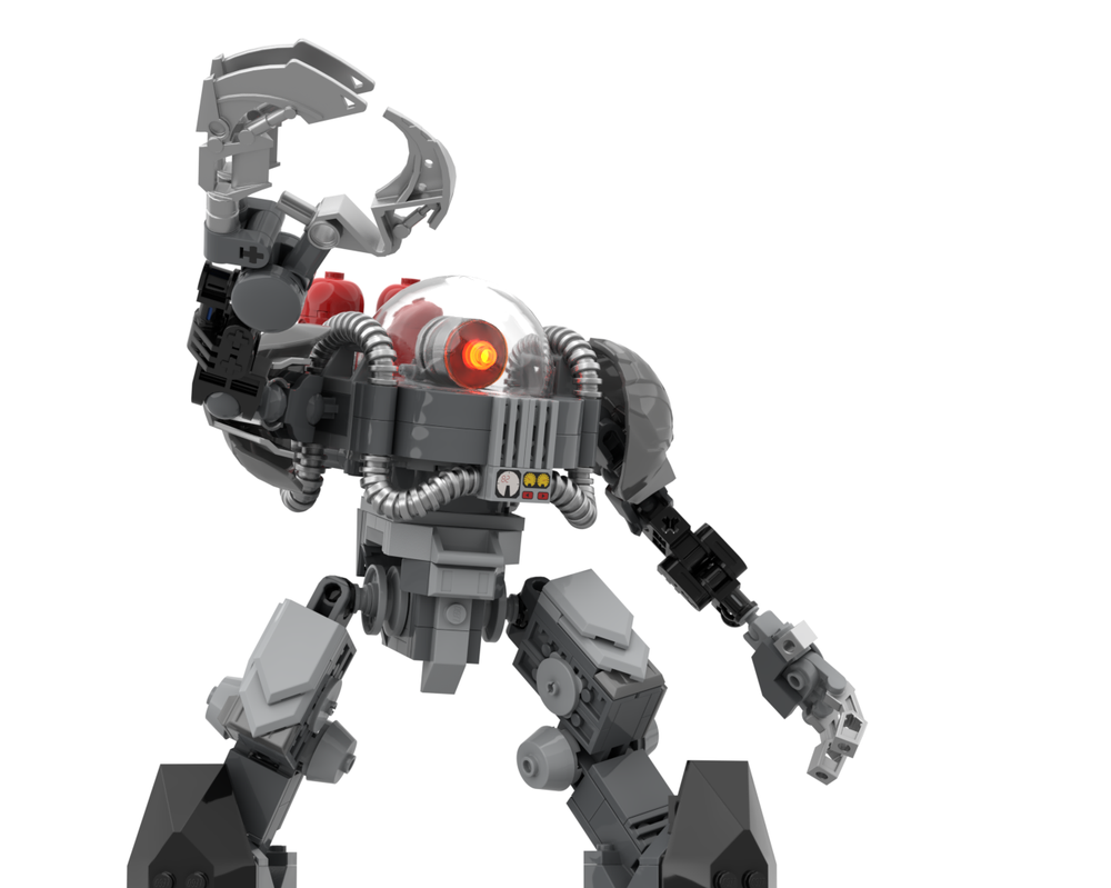 LEGO MOC Underwater Robot Clarence by SparrowLegs | Rebrickable - Build ...
