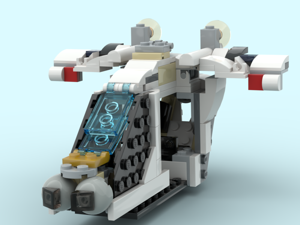 LEGO MOC imperial gunship by Liamsbriks | Rebrickable - Build with LEGO