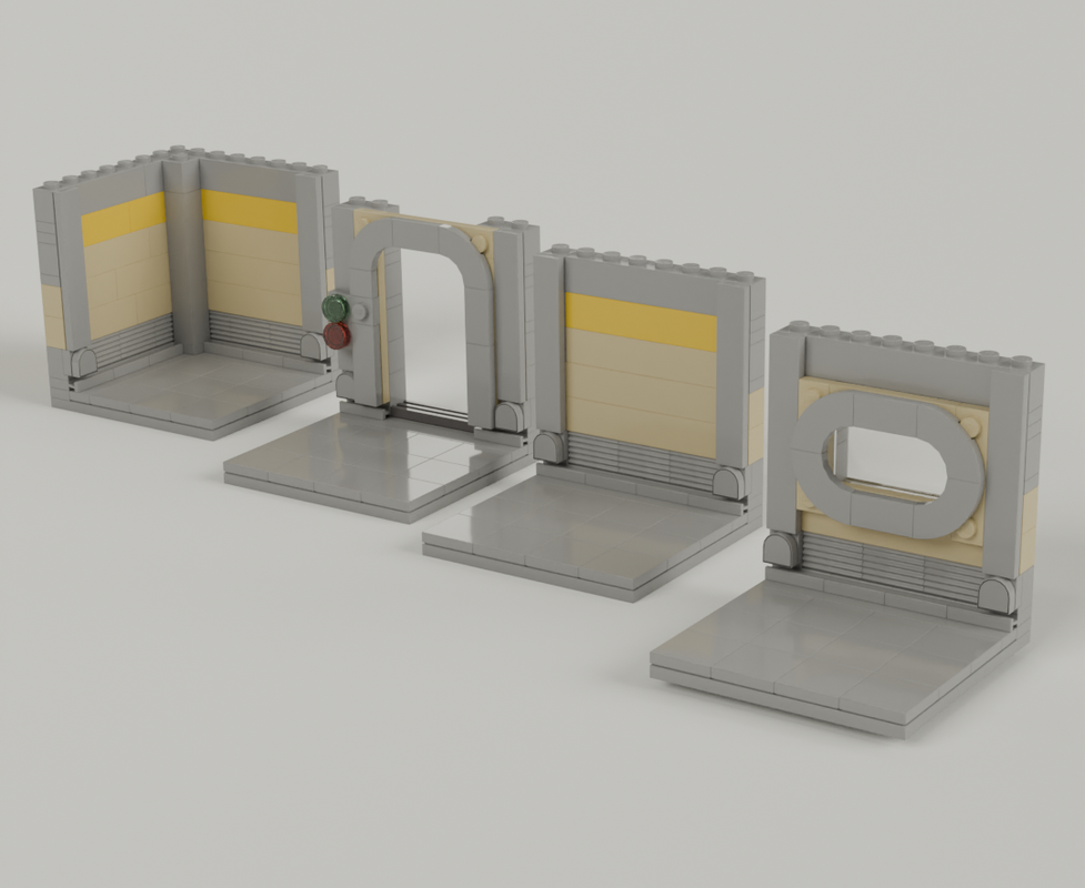 LEGO MOC Fallout Vault Pieces by dweller_111 | Rebrickable - Build with ...