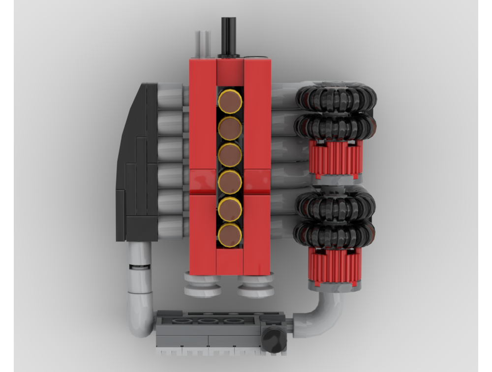 LEGO MOC RB 26 TURBO engin Nissan Skyline GTR R34 by Boha_ua ...