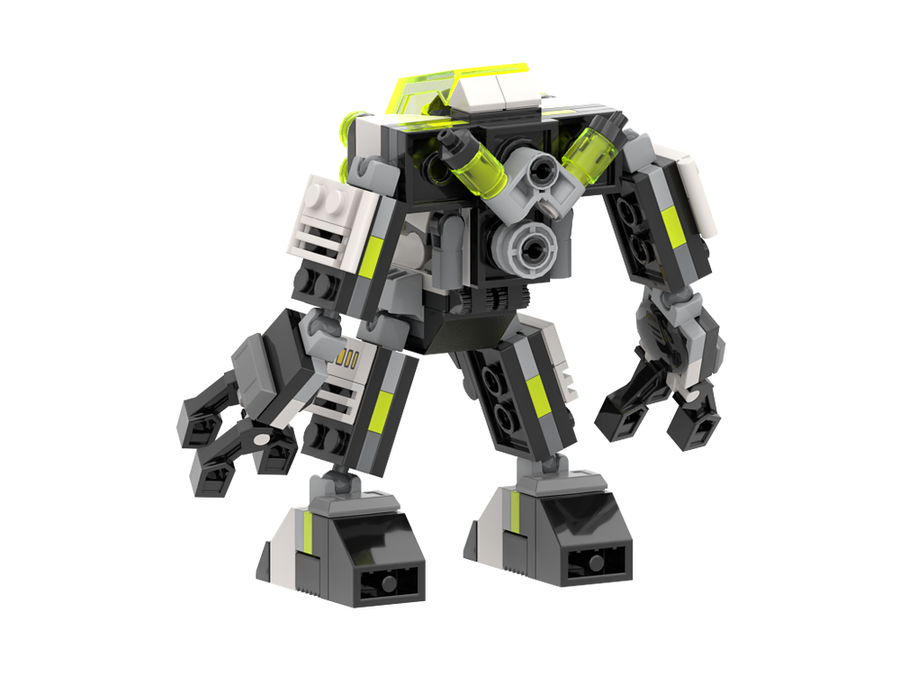 LEGO MOC Blacktron II: Ranger Mech - (60428-1 Modification) by Mech ...