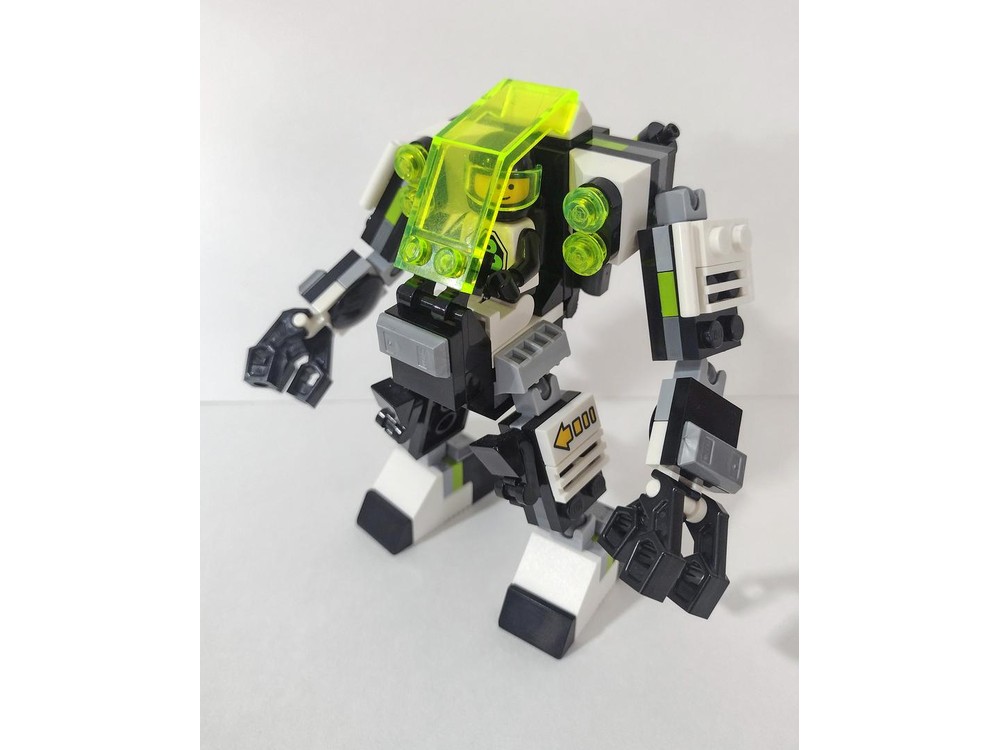 Lego Moc Blacktron Ii Ranger Mech 60428 1 Modification By Mech