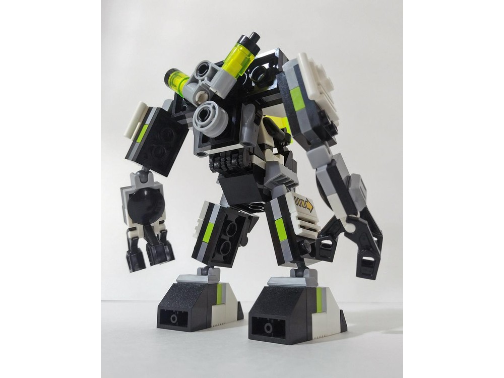 Lego Moc Blacktron Ii Ranger Mech 60428 1 Modification By Mech