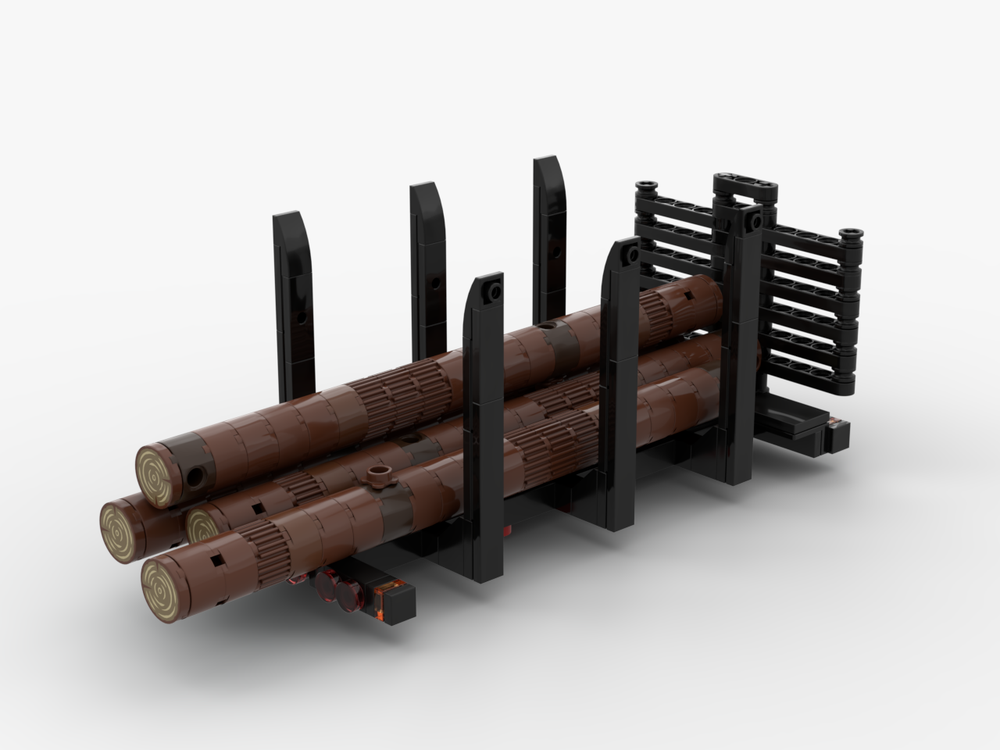 LEGO MOC Logging frame attachment by owstin | Rebrickable - Build with LEGO