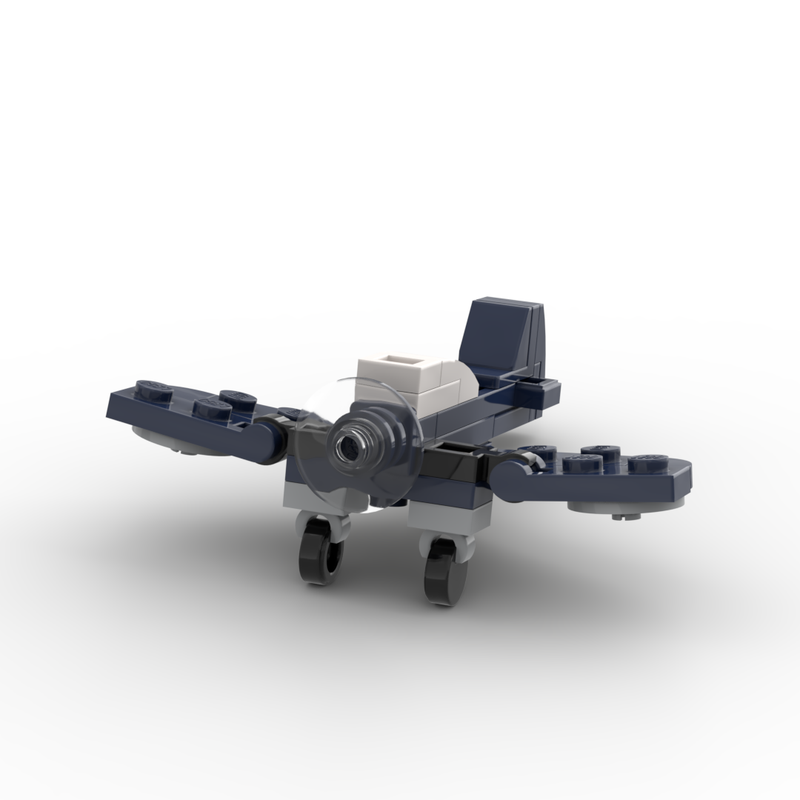 LEGO MOC Douglas SBD Dauntless by waffl_builds | Rebrickable - Build ...