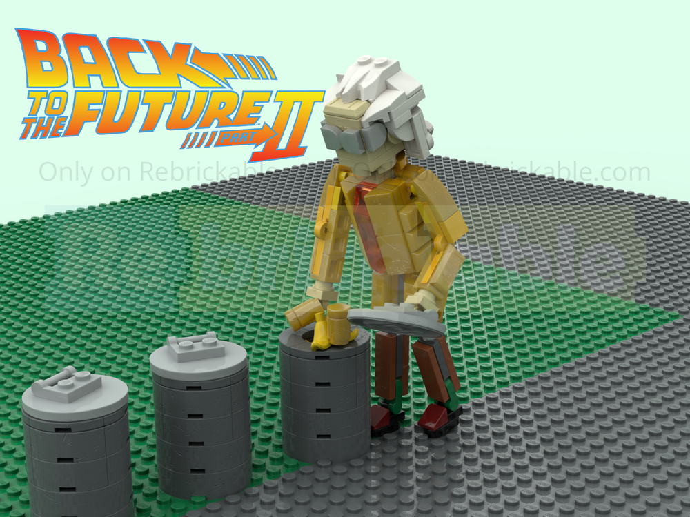 LEGO MOC Doc with bio fuel, Back to the future II - for 10300 Time ...