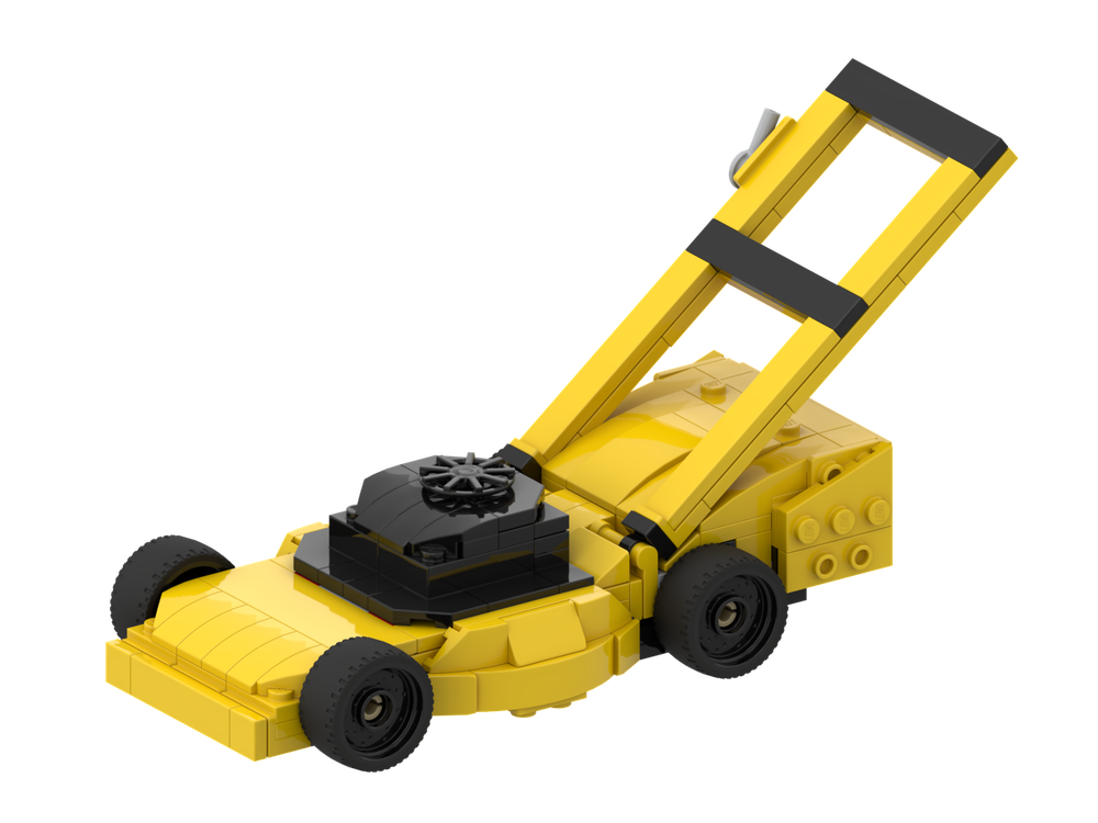 LEGO MOC 76901 Lawn Mower by Dafeld | Rebrickable - Build with LEGO