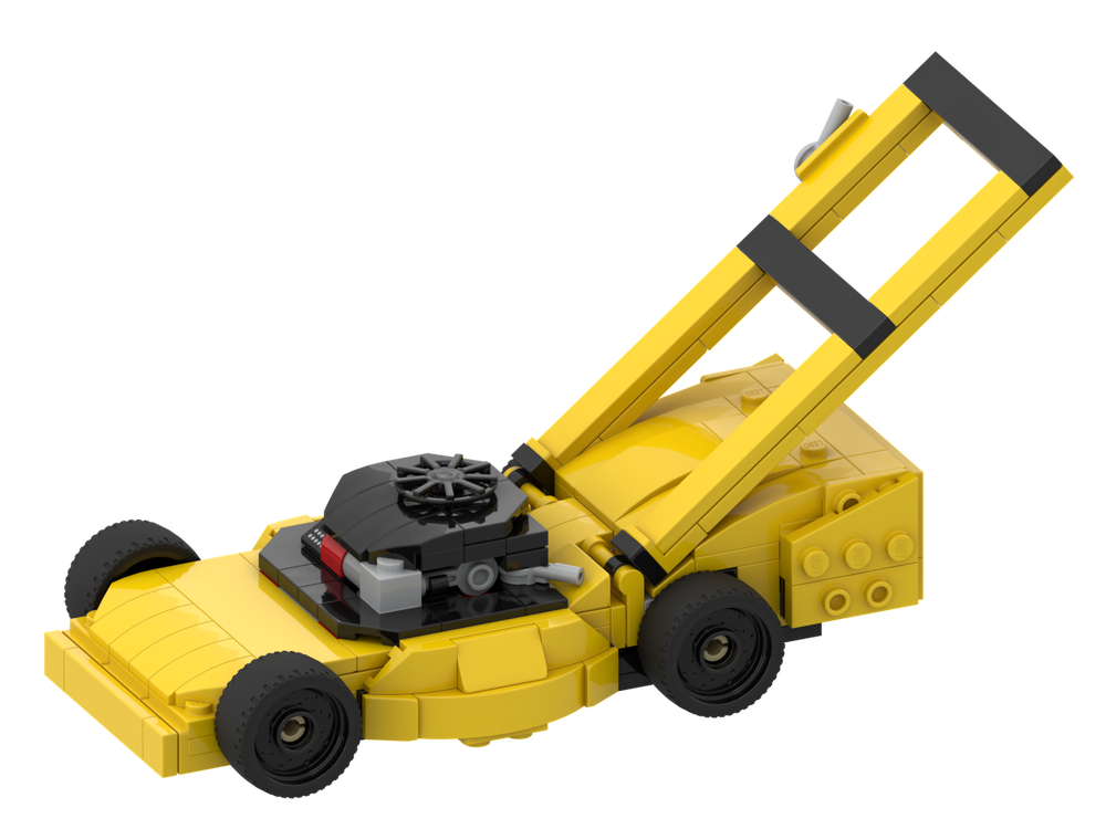LEGO MOC 76901 Lawn Mower by Dafeld | Rebrickable - Build with LEGO