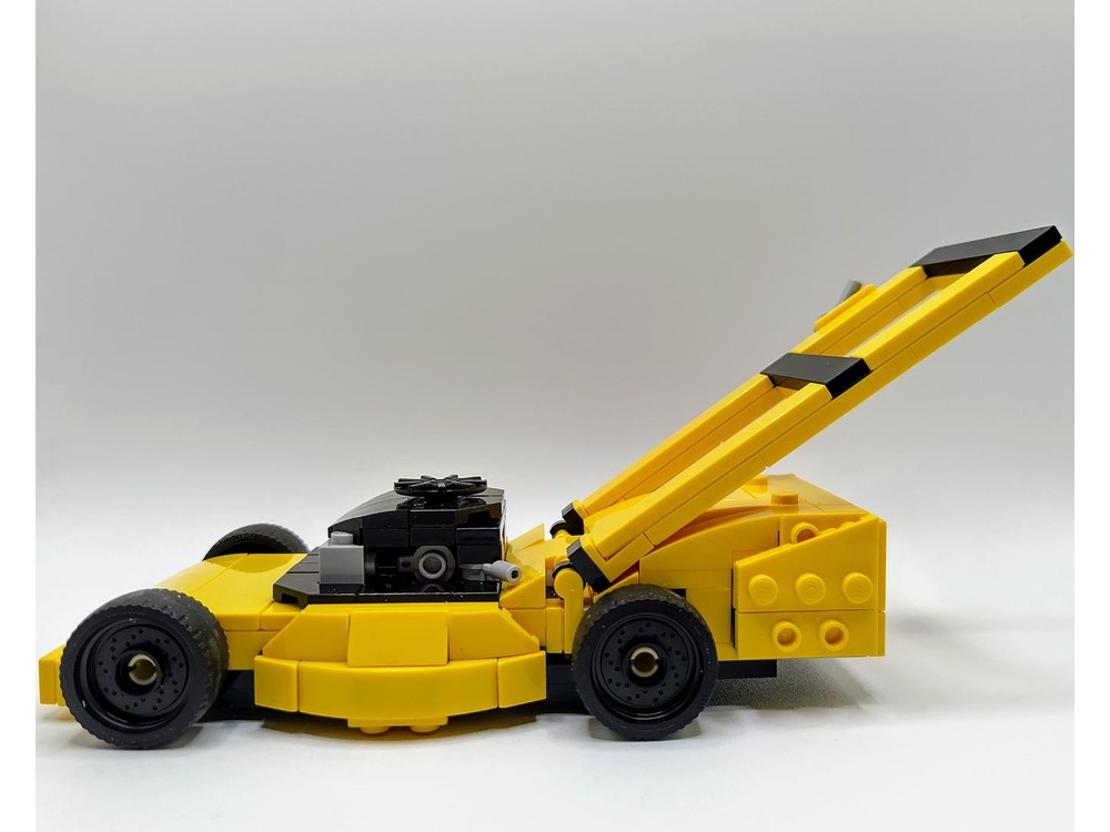 LEGO MOC 76901 Lawn Mower by Dafeld | Rebrickable - Build with LEGO