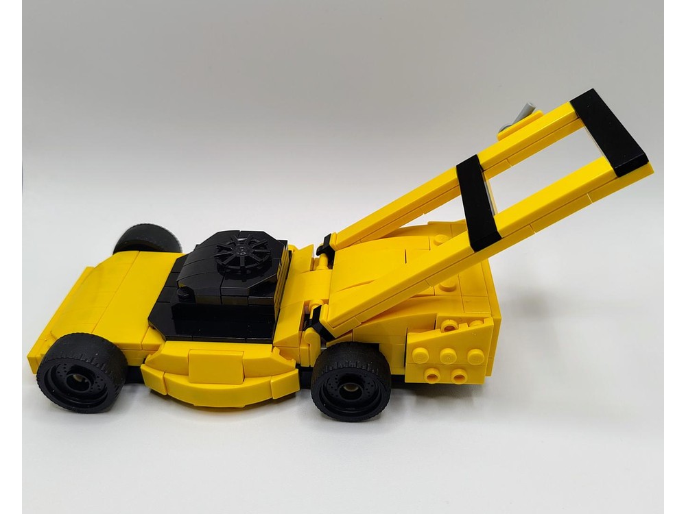 Lego Moc 76901 Lawn Mower By Dafeld Rebrickable Build With Lego
