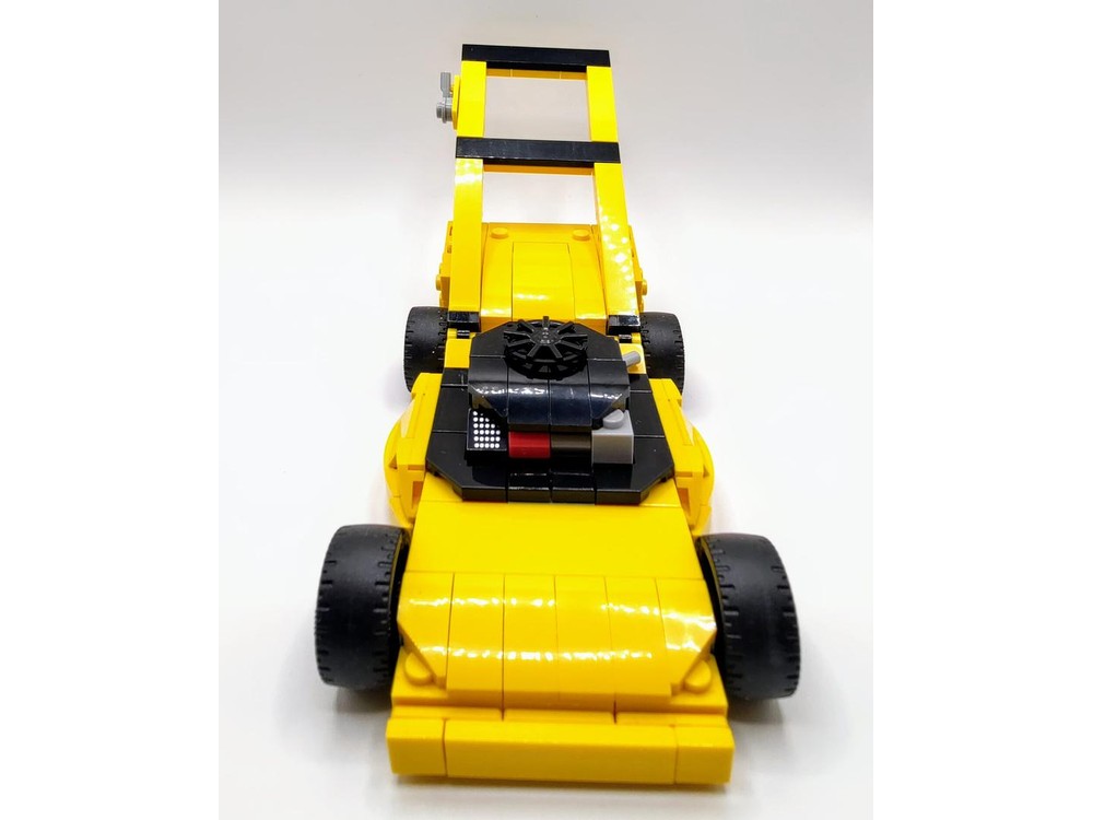 Lego Moc 76901 Lawn Mower By Dafeld Rebrickable Build With Lego