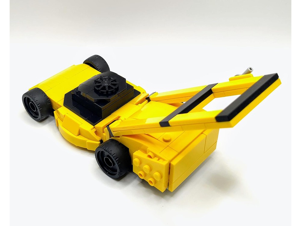 Lego Moc 76901 Lawn Mower By Dafeld Rebrickable Build With Lego