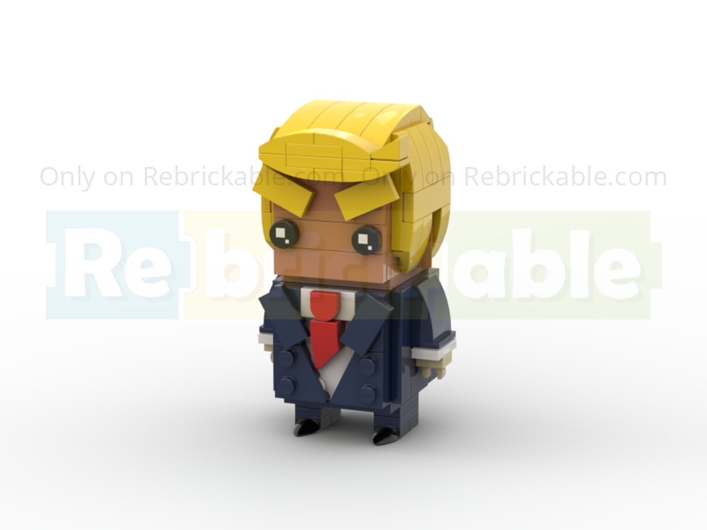 LEGO MOC trump by Joseph Liu | Rebrickable - Build with LEGO