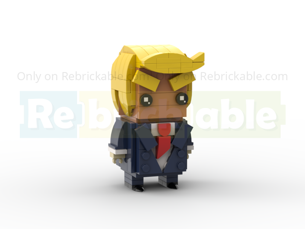 Lego Moc Trump By Ccccliud Rebrickable Build With Lego