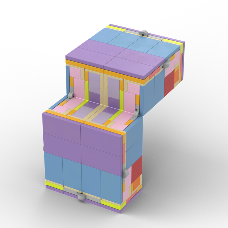 LEGO MOC Upscaled Infinity Cube by chuancong | Rebrickable - Build with ...
