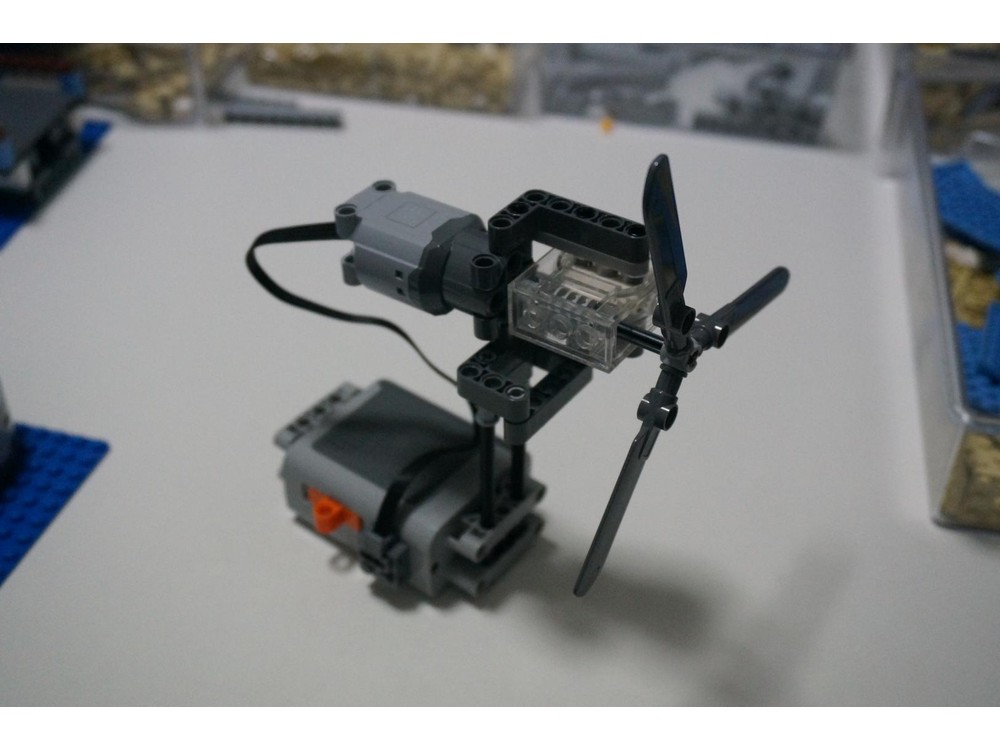 LEGO MOC Oscillating Fan by ruf | Rebrickable - Build with LEGO