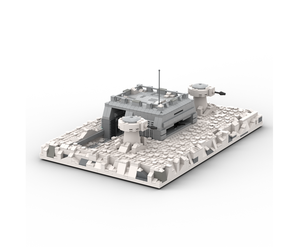 LEGO MOC SW Rebel Alliance Stronghold on Hoth by MOCOPOLIS ...
