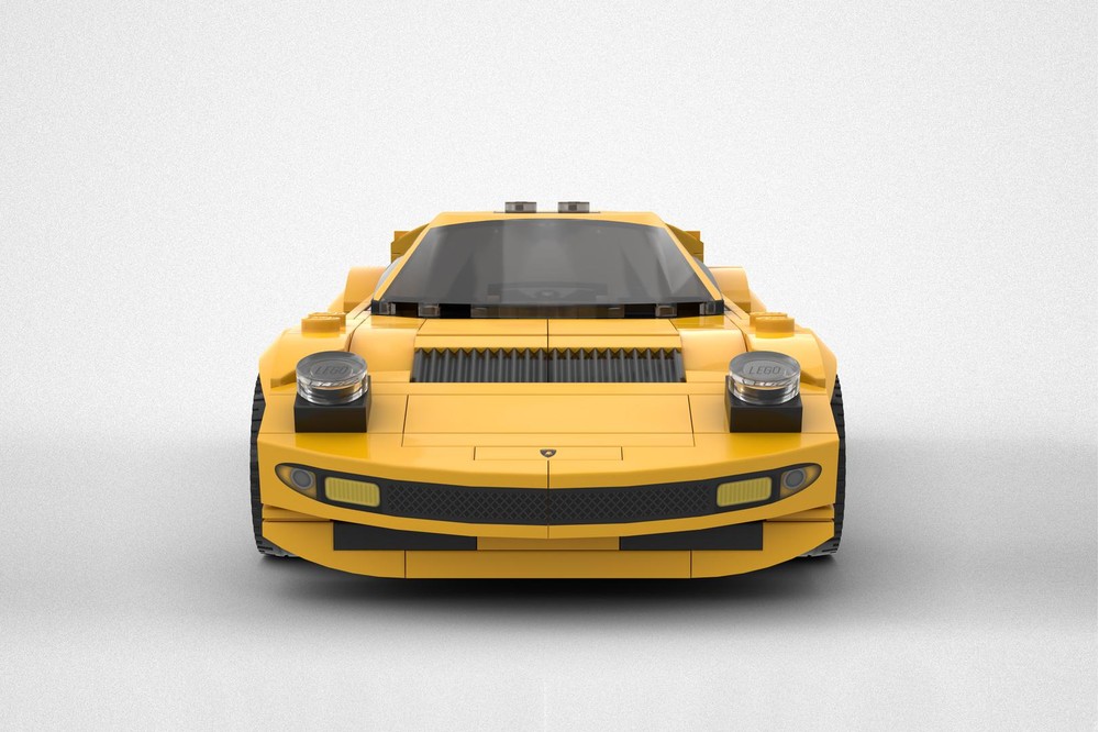 Lego Moc Lamborghini Miura S By Brisolla Rebrickable Build With Lego