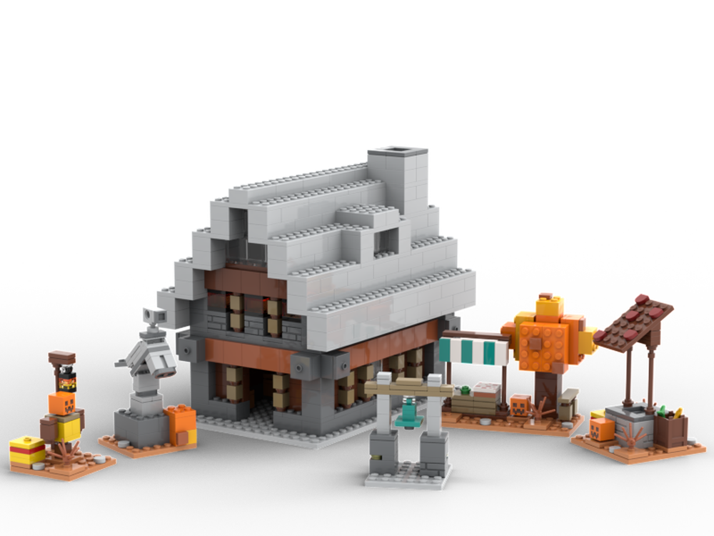 LEGO MOC Minecraft Dungeons Pumpkin Pastures by FyreDragon ...