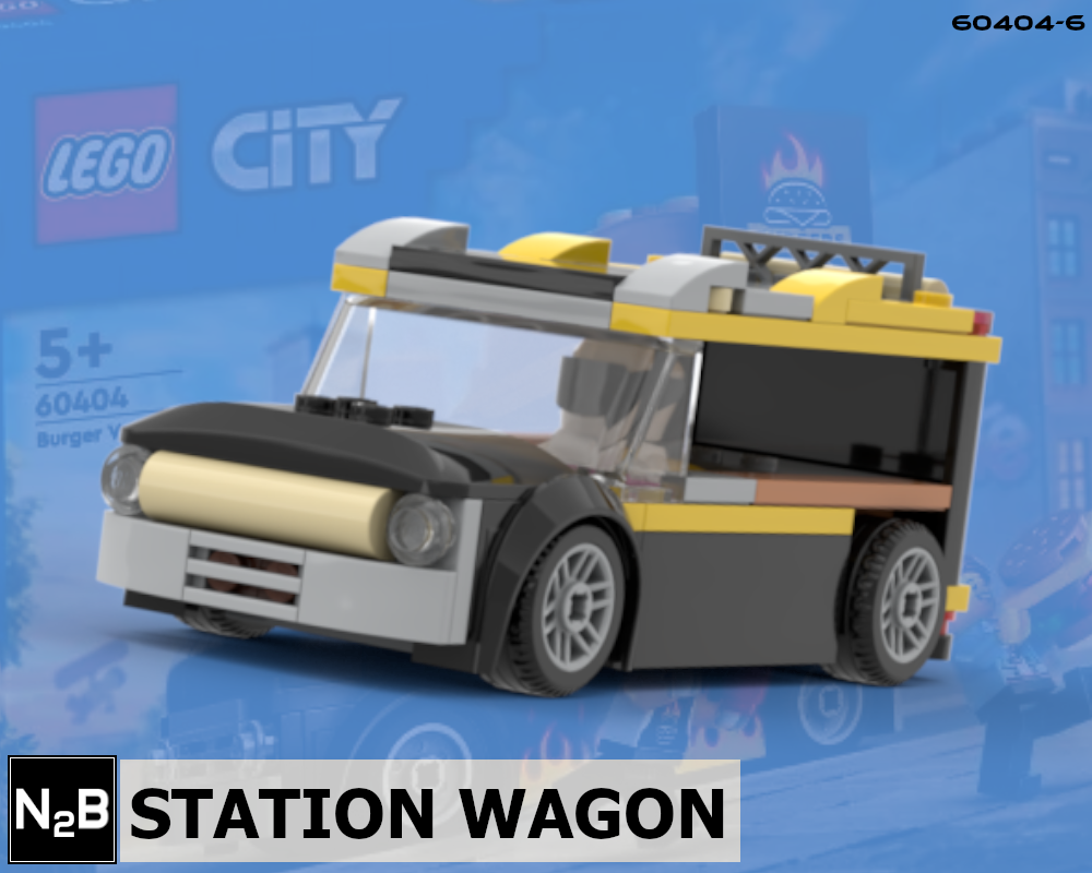 LEGO MOC 60404-6 Station Wagon by n2brick | Rebrickable - Build with LEGO
