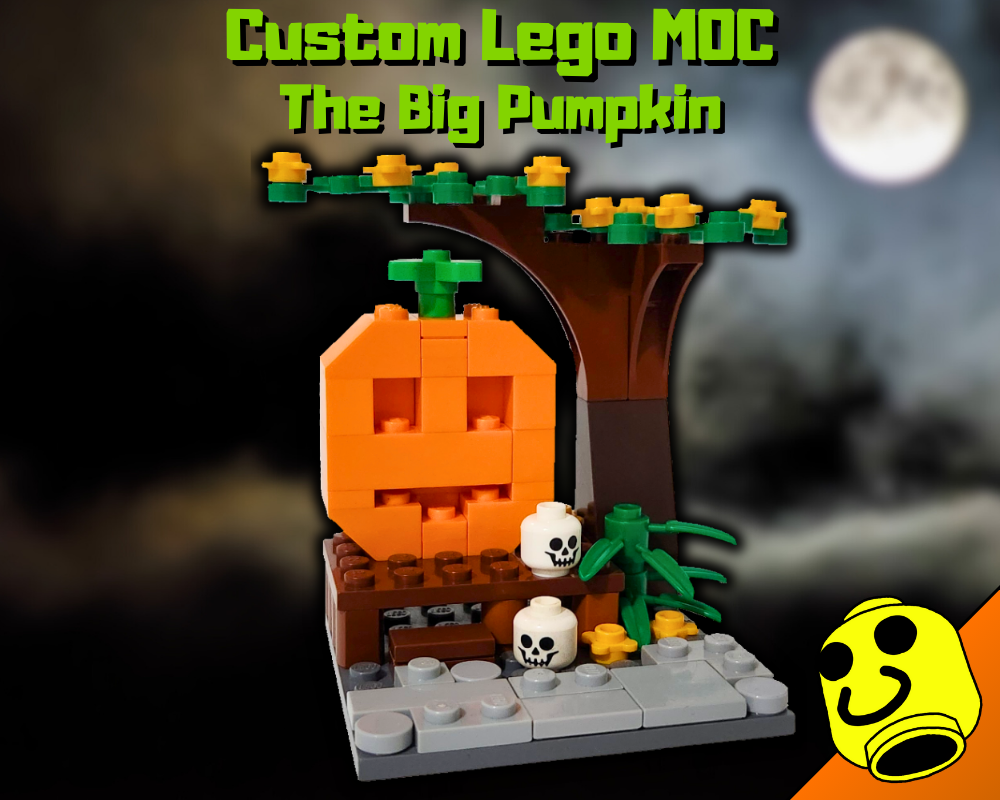 LEGO MOC The Big Pumpkin by Noob Builds Lego | Rebrickable - Build with ...