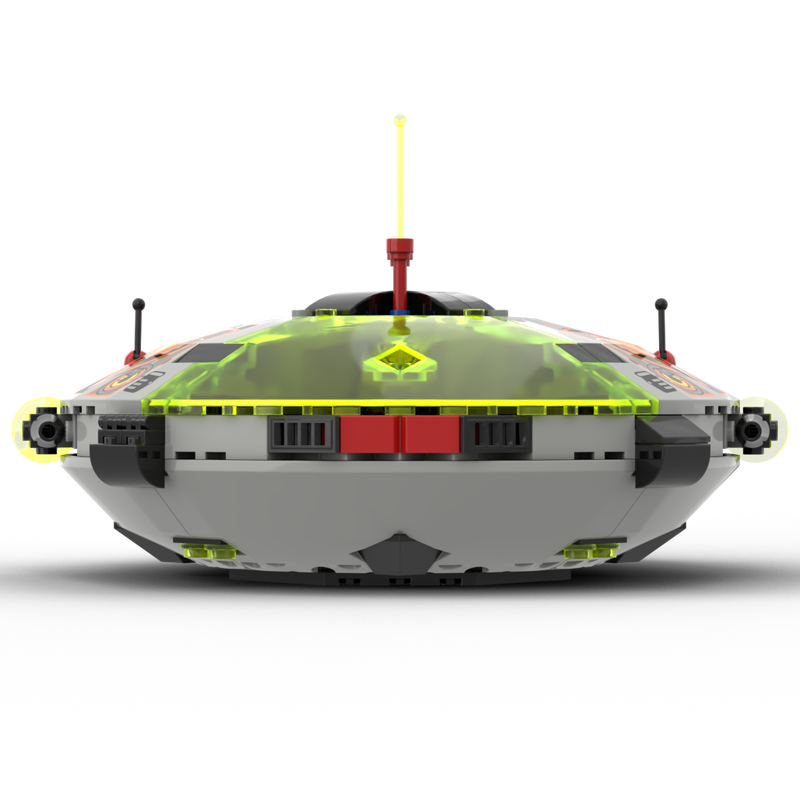 LEGO MOC MOC-0018 stealth UFO by KILDET | Rebrickable - Build with LEGO