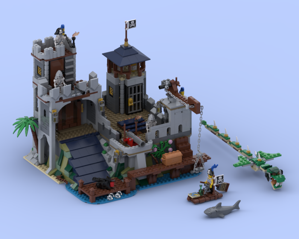 LEGO MOC Eldorado Fortress of Death by DrCdiff | Rebrickable - Build ...