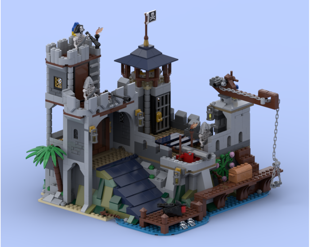 LEGO MOC Eldorado Fortress of Death by DrCdiff | Rebrickable - Build ...