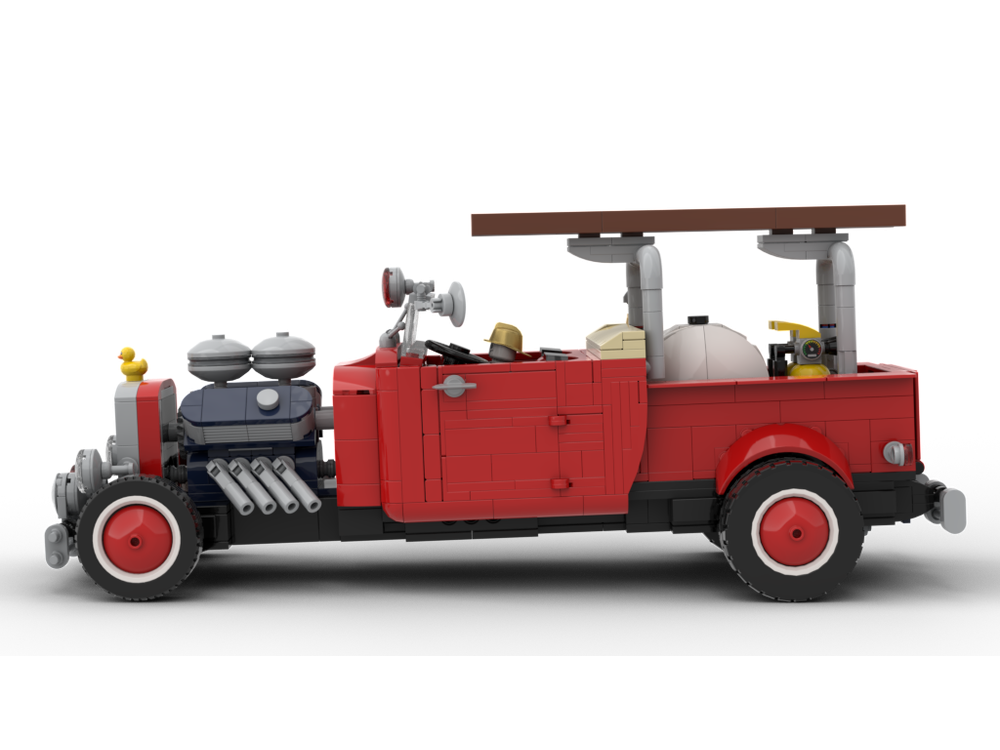 LEGO MOC-199020 Hot Rod Fire Engine by Road-Runner1981 | Rebrickable ...