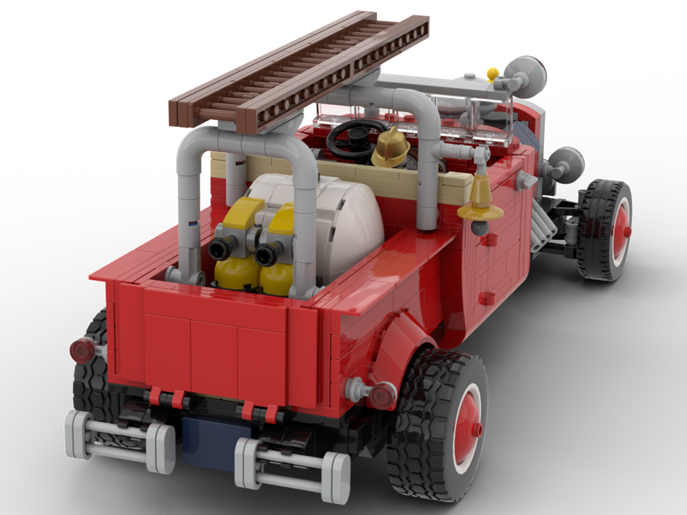 LEGO MOC Hot Rod Fire Engine by Road-Runner1981 | Rebrickable - Build ...