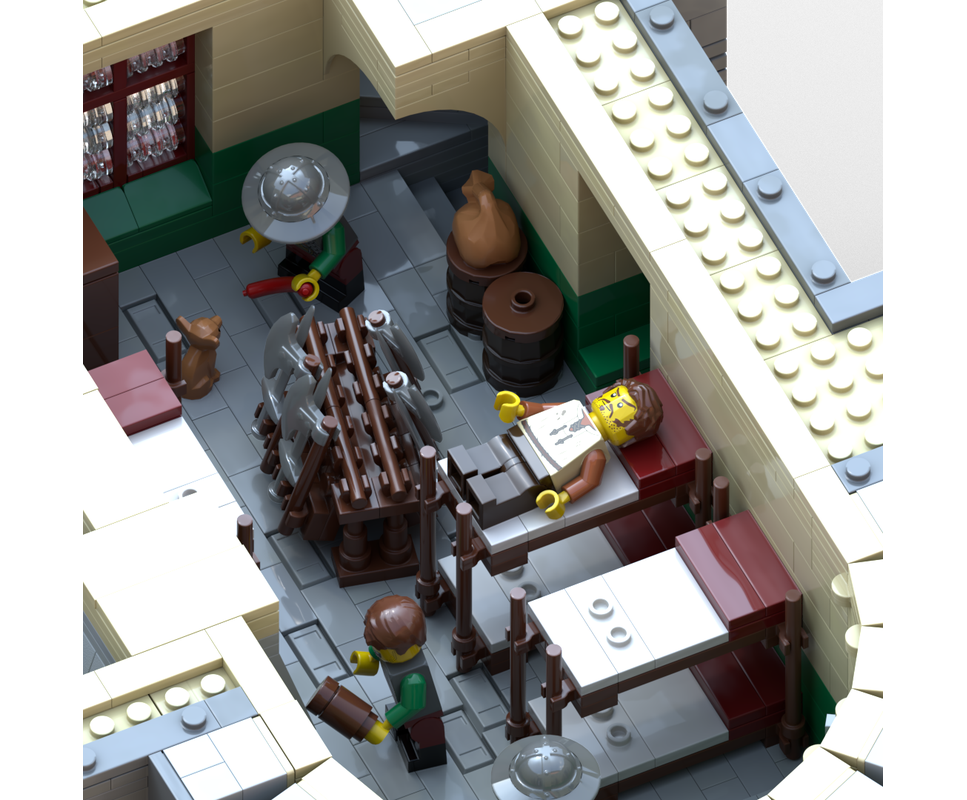 LEGO MOC The Great Gatehouse - Castle in Brittany Part 1 by brickinger ...