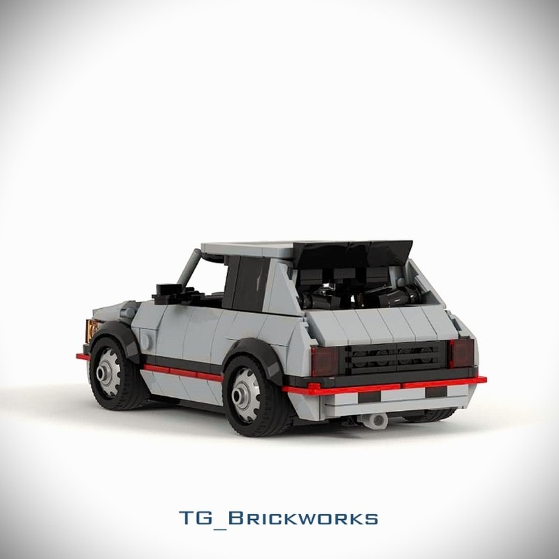LEGO MOC Peugeot 205 GTI by tg_brickworks | Rebrickable - Build with LEGO