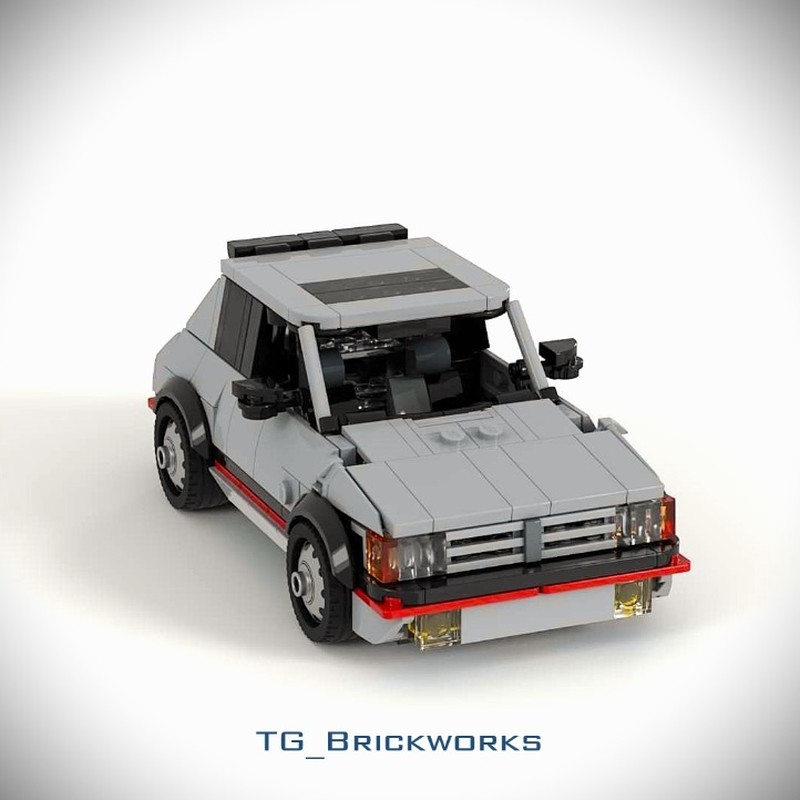 LEGO MOC Peugeot 205 GTI by tg_brickworks | Rebrickable - Build with LEGO