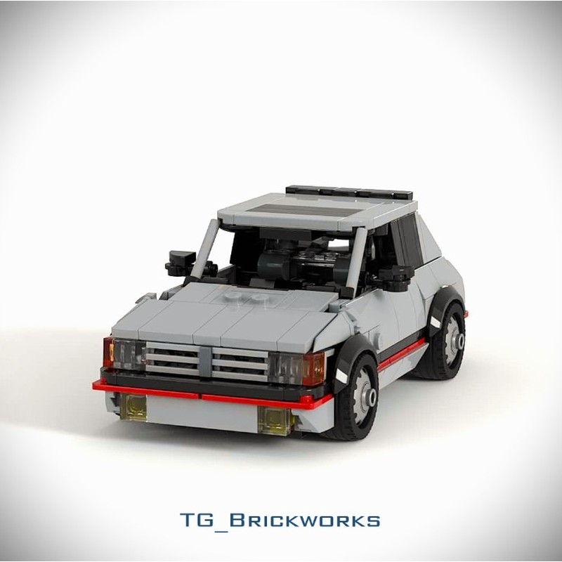 LEGO MOC Peugeot 205 GTI by tg_brickworks | Rebrickable - Build with LEGO