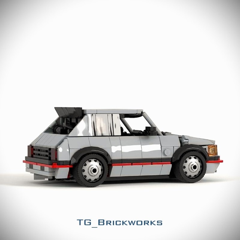 LEGO MOC Peugeot 205 GTI by tg_brickworks | Rebrickable - Build with LEGO