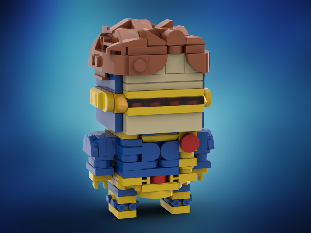 LEGO MOC Cyclops Brickheadz by Ant0noo | Rebrickable - Build with LEGO