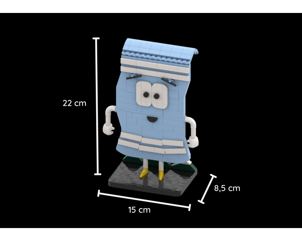 LEGO MOC Towelie / Servietsky (from South Park) - Buildable Figure by ...
