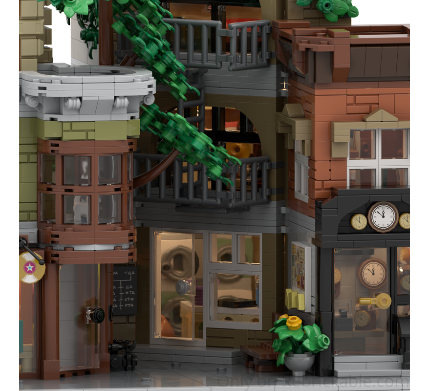 LEGO MOC Community Courtyard by rebelnili | Rebrickable - Build with LEGO