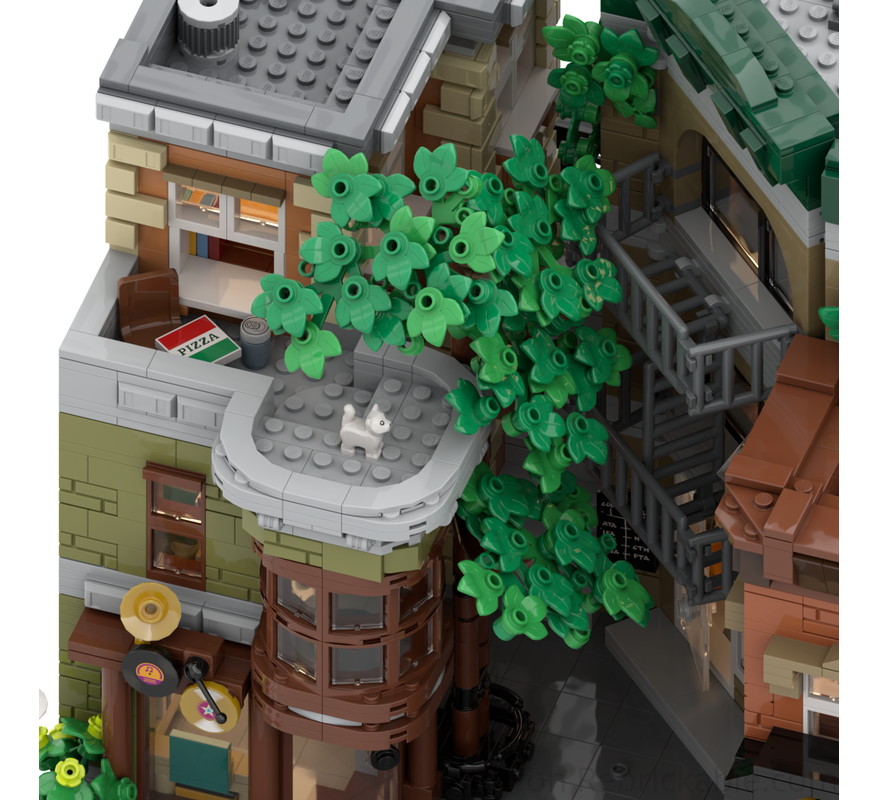 LEGO MOC Community Courtyard by rebelnili | Rebrickable - Build with LEGO