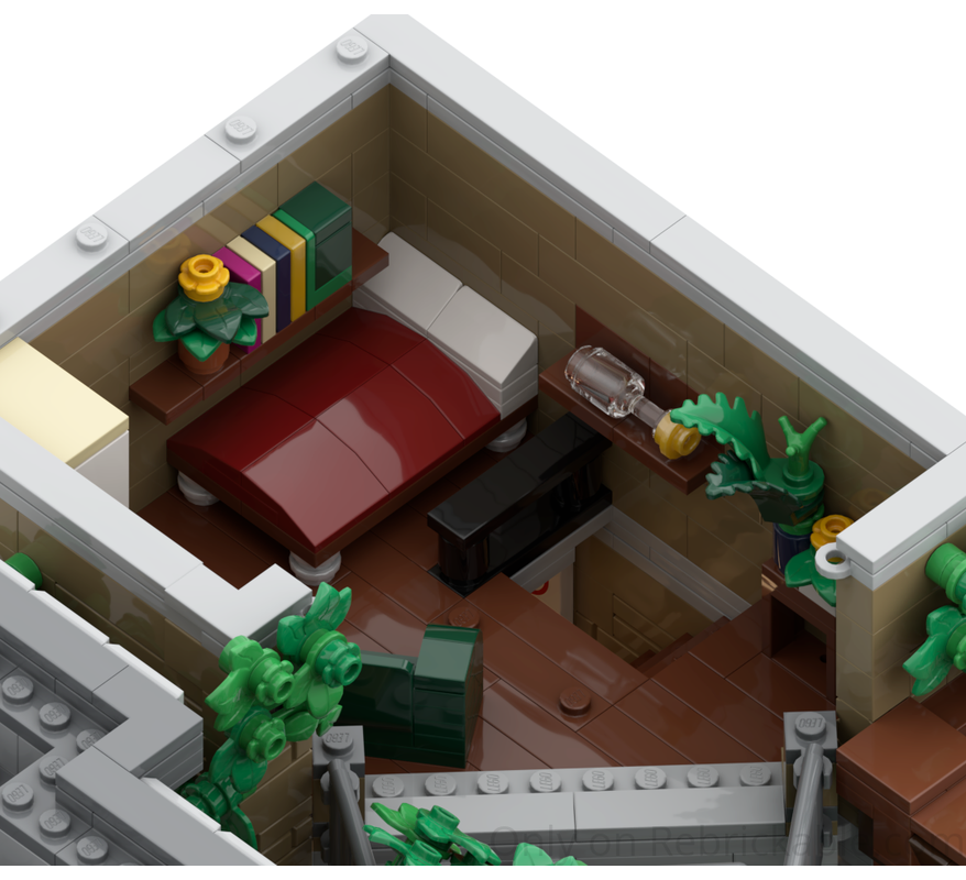 LEGO MOC Community Courtyard by rebelnili | Rebrickable - Build with LEGO