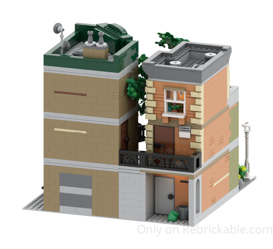 LEGO MOC Community Courtyard by rebelnili | Rebrickable - Build with LEGO