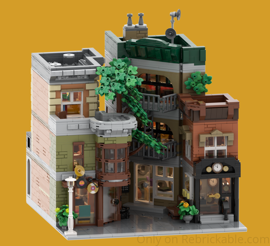LEGO MOC Community Courtyard by rebelnili | Rebrickable - Build with LEGO