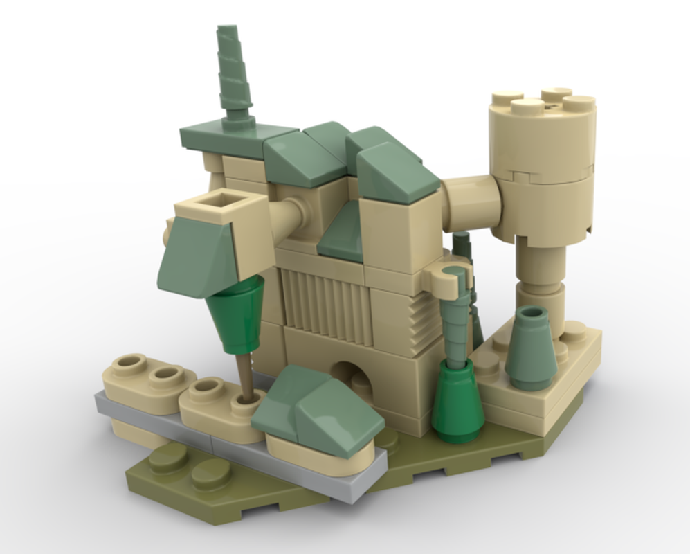 LEGO MOC Freight Station 30435 by Babylonbuild | Rebrickable - Build with LEGO