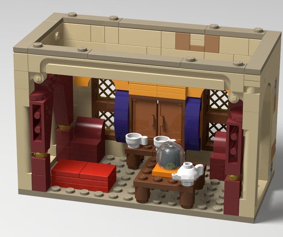 LEGO MOC modular divination classroom by jgirden | Rebrickable - Build with LEGO