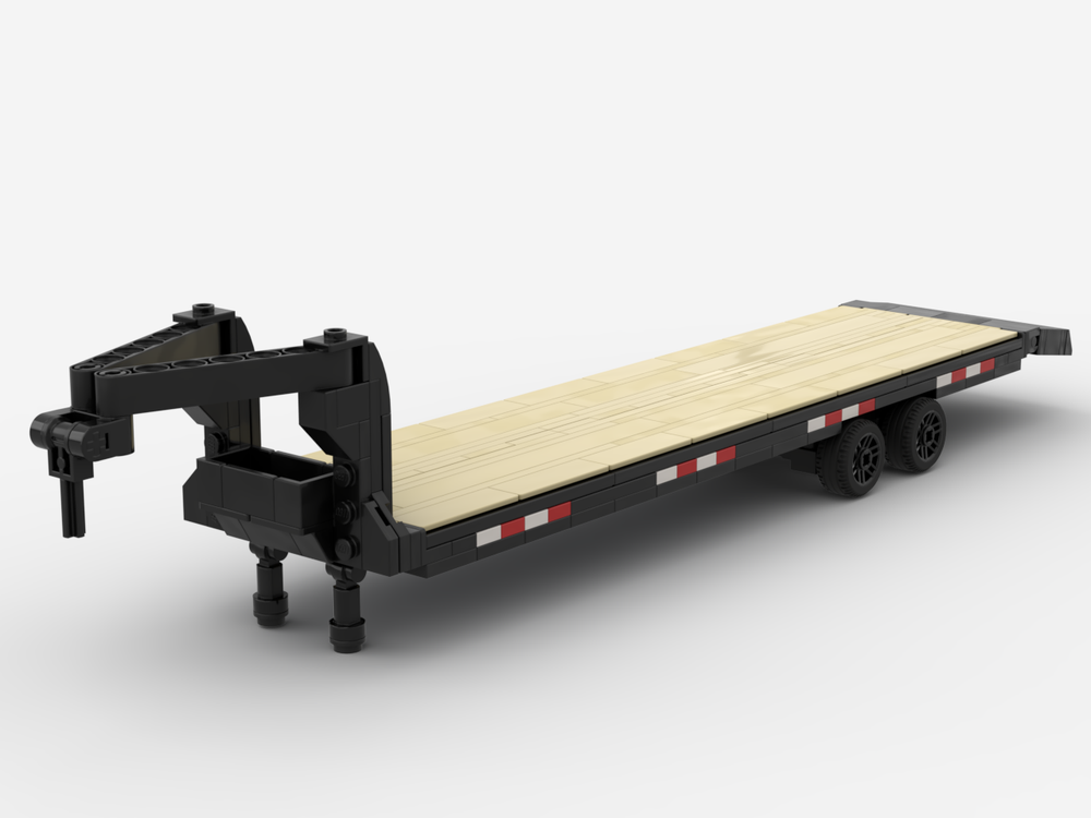 LEGO MOC Goose neck Trailer by owstin | Rebrickable - Build with LEGO