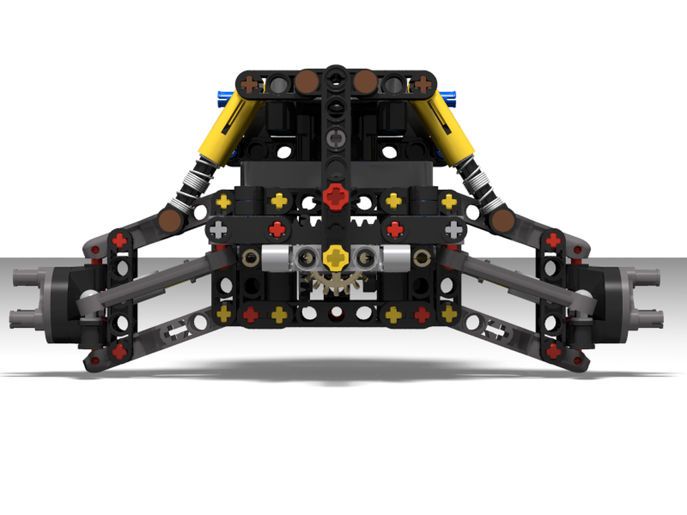 Lego Moc Front Suspension Driven By Bossbuilder Rebrickable Build